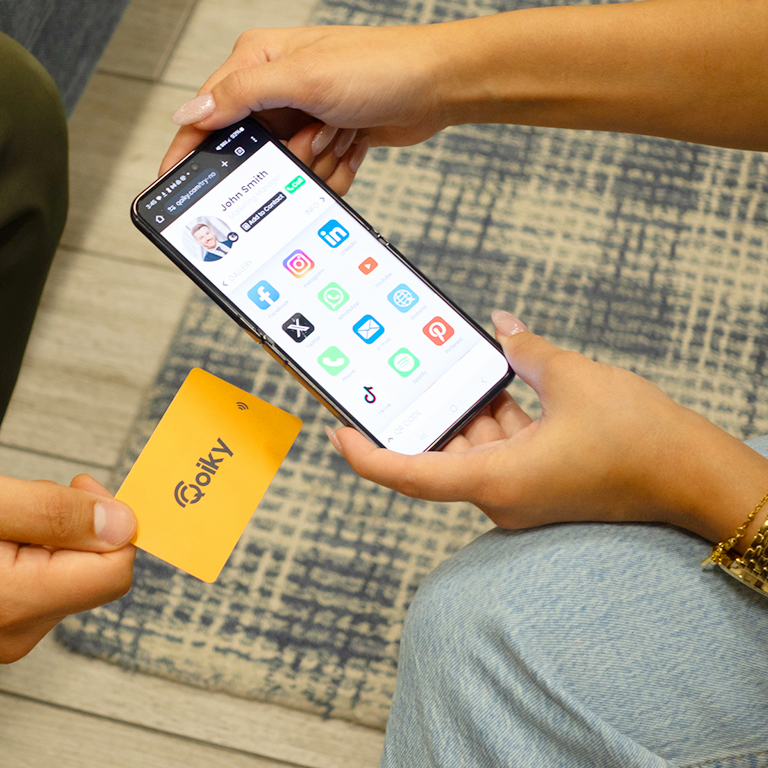 Qoiky Smart Business Card : Qoiky - NFC Business Card
